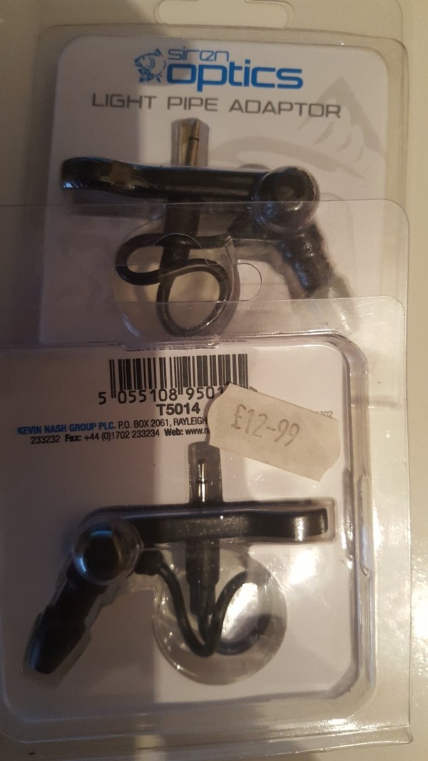 Nash Optics Hangers Light Pipe 3 Rod Setup | ibizacarper